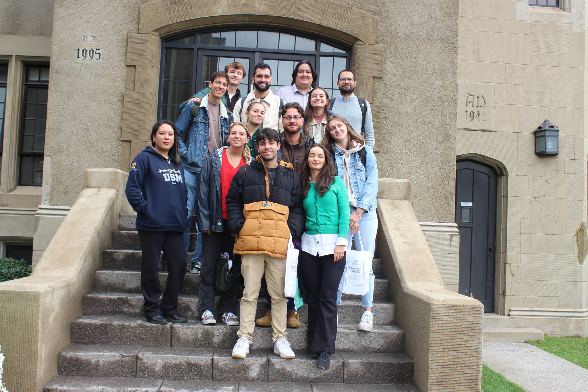 Diez estudiantes internacionales parten sus estudios en la USM por el ...