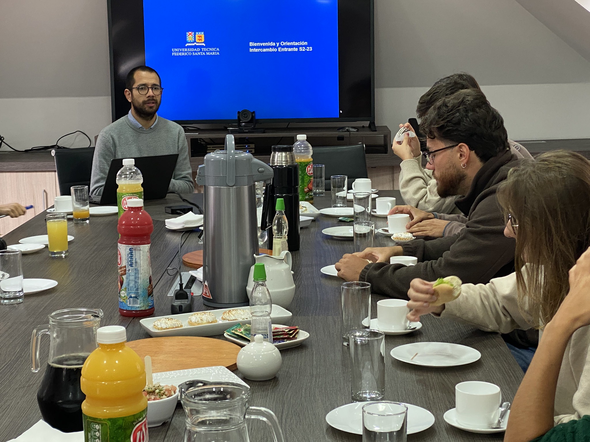 Diez estudiantes internacionales parten sus estudios en la USM por el ...